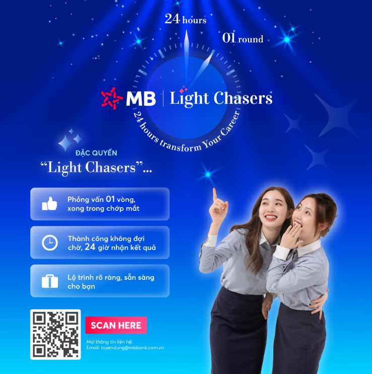 MB LIGHT CHASERS 2024: ONLY 01 INTERVIEW ROUND - RECEIVE RESULTS WITHIN 24 HOURS | CECA
